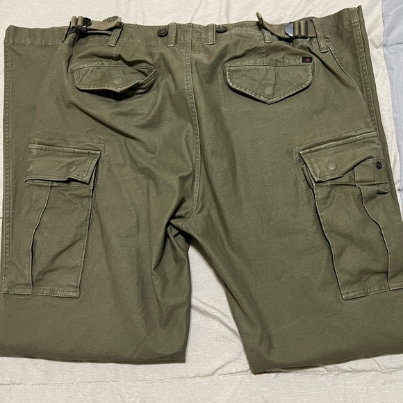 Pants | Greenish Tan Relwen Cargo Pants Used Twice | Poshmark